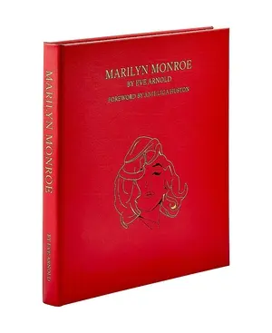 GRAPHIC IMAGE Marilyn Monroe Leather Bound Book - Red