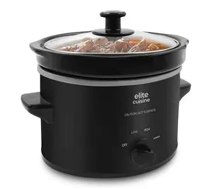 ELITE Cuisine 1.5qt. Mini Slow Cooker - One-color