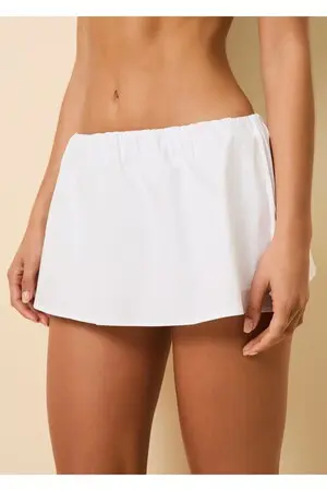 Solid & Striped Brinley Mini Skirt - White