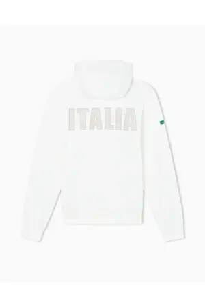 EA7 Cotton Hooded Sweatshirt
