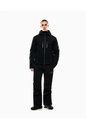 Emporio Armani Technical Softshell Ski Jacket With Padding