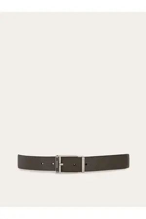 FERRAGAMO Reversible And Adjustable Belt - Black