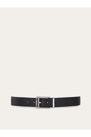 FERRAGAMO Reversible And Adjustable Belt - Natural