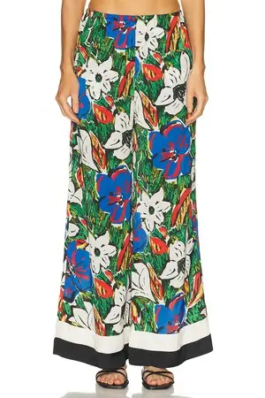 SIMONMILLER Nella Pant - Tropical Floral Print Combo