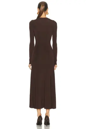 Roland Mouret Scoop Neck Ceremony Dress