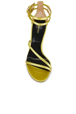 TOM FORD Satin Ankle Strap Sandal