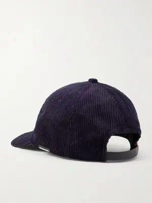NEIGHBORHOOD Logo-embroidered Cotton-corduroy Baseball Cap