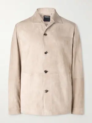 Zegna Suede Chore Jacket