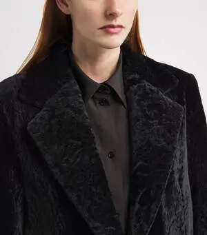 TOTEME Shearling Trench Coat