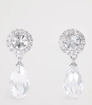 SELF-PORTRAIT Crystal Drop Earrings