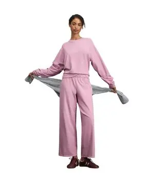 Electric & Rose Wylie Wide-leg Sweatpants - Lilac