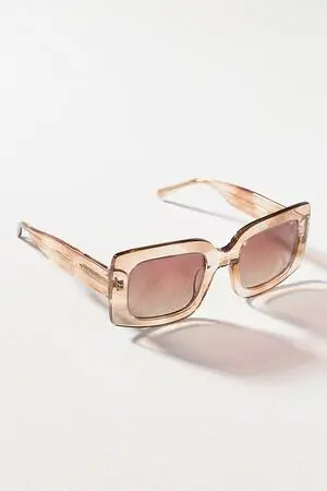 ELEVENTH HOUR Mk Translucent Oversized Square Sunglasses