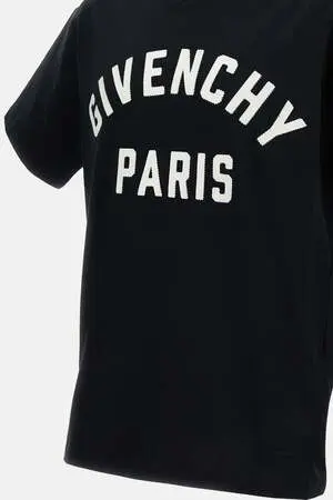 Givenchy Cotton Logo T-shirt - Black