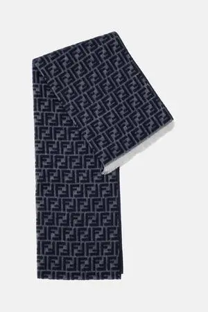Fendi Wool Scarf - Grey