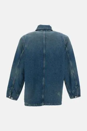 Carhartt Work In Progress Aden Chore Denim Jacket - Blue