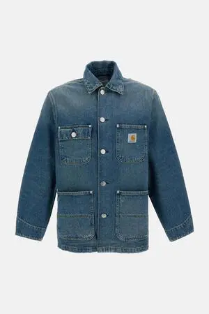 Carhartt Work In Progress Aden Chore Denim Jacket - Sky Blue
