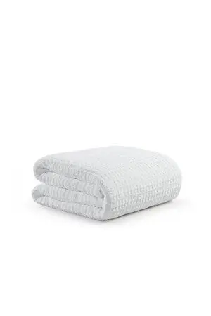 Free People Sunday Citizen Snug Waffle Comforter Clear White