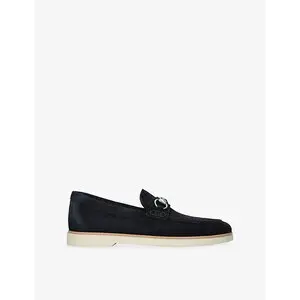 Magnanni Calpe Horsebit Suede Loafers