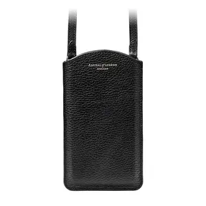 ASPINAL OF LONDON Phone Case In Pebble - Black