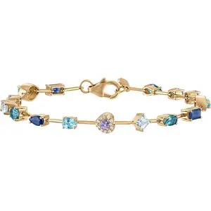 EDEN PRESLEY Mini Rock Candy Bracelet - Yellow Gold