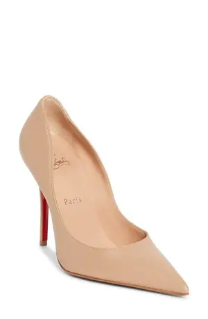 CHRISTIAN LOUBOUTIN Miss Z Pointed Toe Pump - Blush/blush