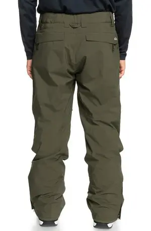 Quiksilver Utility Waterproof Snow Ski Pants - Grape Leaf