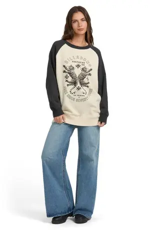 BILLABONG Emmers Raglan Sleeve Sweatshirt