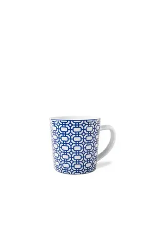 CASKATA Newport Garden Gate Mugporcelainset 4 - Blue