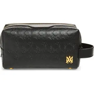 Amiri Ma Quad Leather Dopp Kit - Black