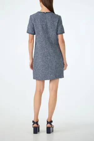 Trina Turk Akara Tweed Shift Dress