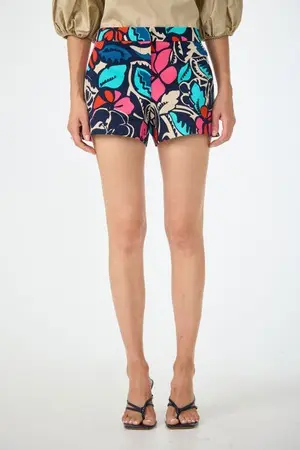Trina Turk Floral Print Corbin Short