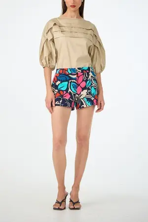 Trina Turk Floral Print Corbin Short