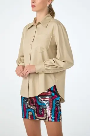 Trina Turk Button-up Blouse