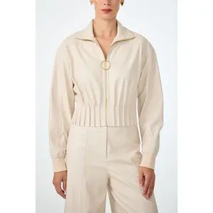 Trina Turk Faux Leather Jacket