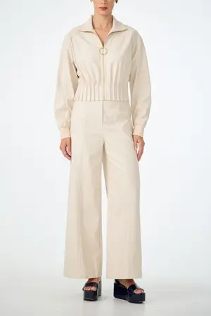 Trina Turk Faux Leather Jacket