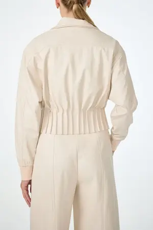 Trina Turk Faux Leather Jacket
