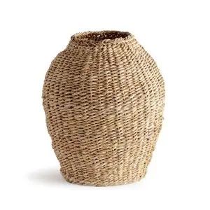 NAPA HOME & GARDEN Abaca Teardrop Vase - Beige