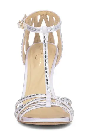 Jessica Simpson Jivira Ankle Strap Sandal - Bright White
