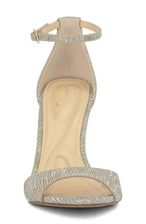 Jessica Simpson Nelira Ankle Strap Sandal - Light Gold