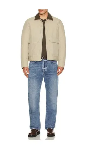 Rag & Bone Derrick Filled Jacket - Light Oatmeal