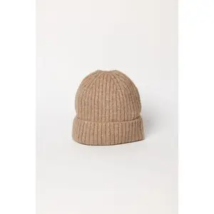 Hat Attack Key Beanie Tan
