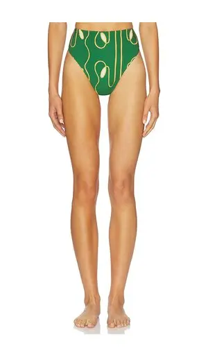 CALA DE LA CRUZ Lulu Bikini Bottom - Pistilo Sage