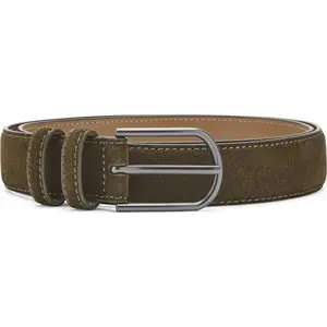 MANGO Suede Belt