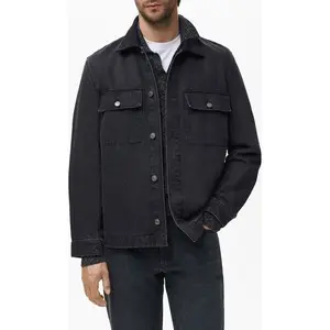 Mango Denim Outerwear For Men