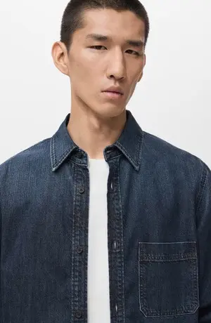 Mango Denim Overshirt