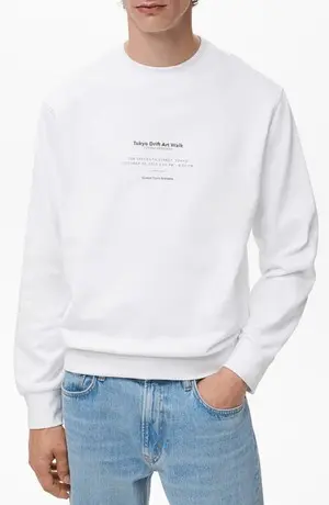 Mango Ribbed Sweatshirts Hoodies For Men