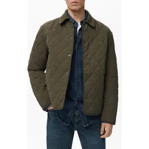 Mango Trimmed Outerwear For Men
