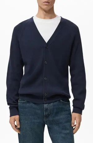 Mango V Neck Knitwear For Men