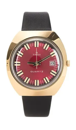 TIMEX Reissue Watch - Black & Red