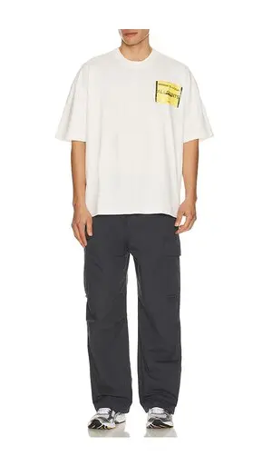 ALLSAINTS Violation Crew Tee In White